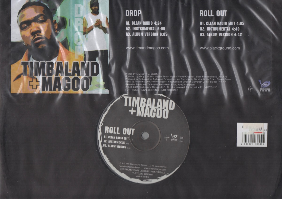 【12inch】Timbaland + Magoo / Drop / Roll Out | COMPACT DISCO ASIA