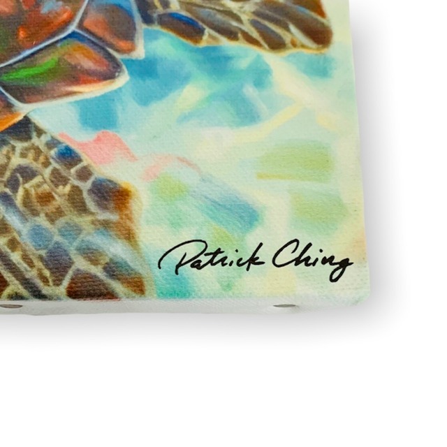 アートボード HONU ホヌ 絵 絵画 置物 ハワイ 【Patrick Ching】 | Luana Hawaiian