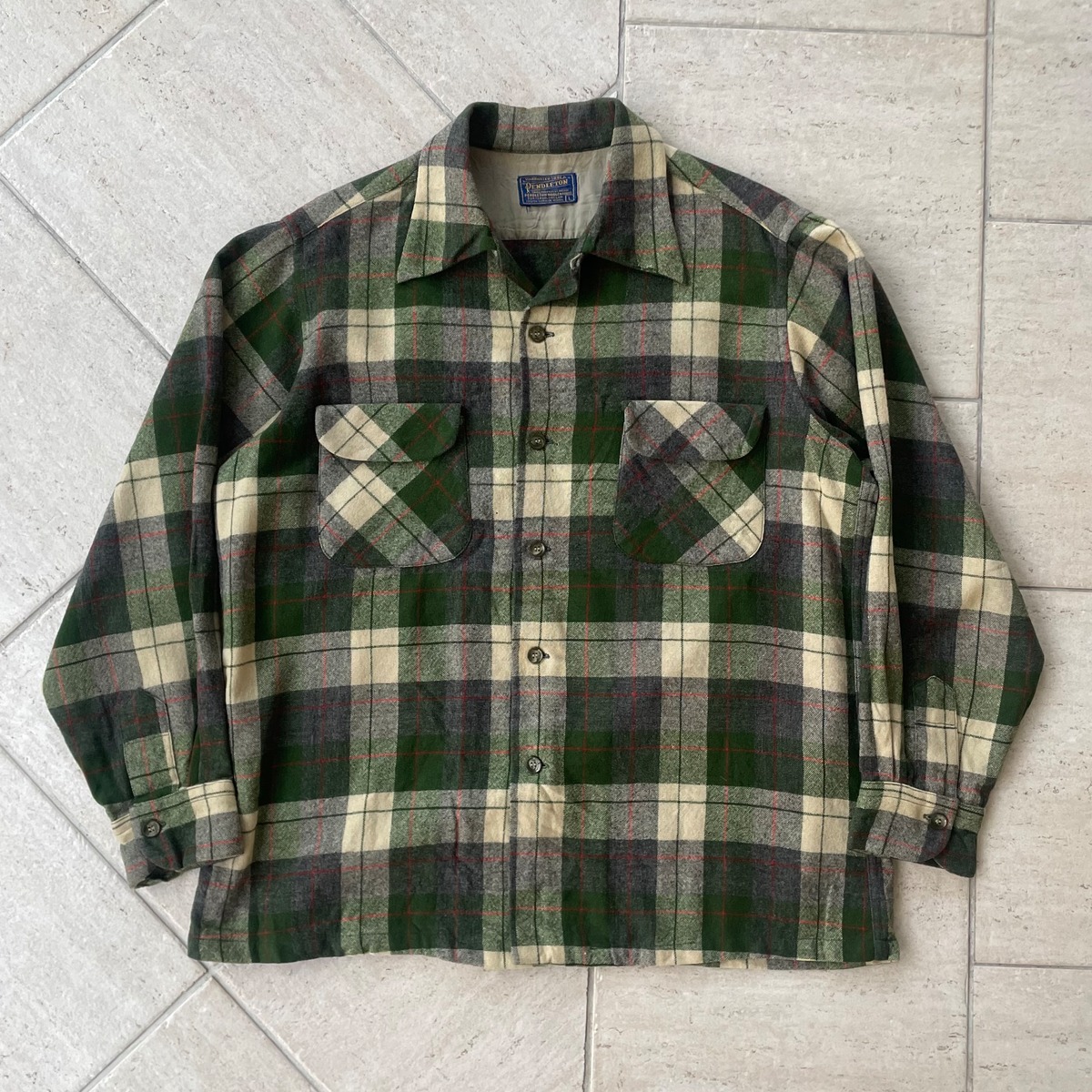 50's PENDLETON Wool Shirt | DESERTSNOW