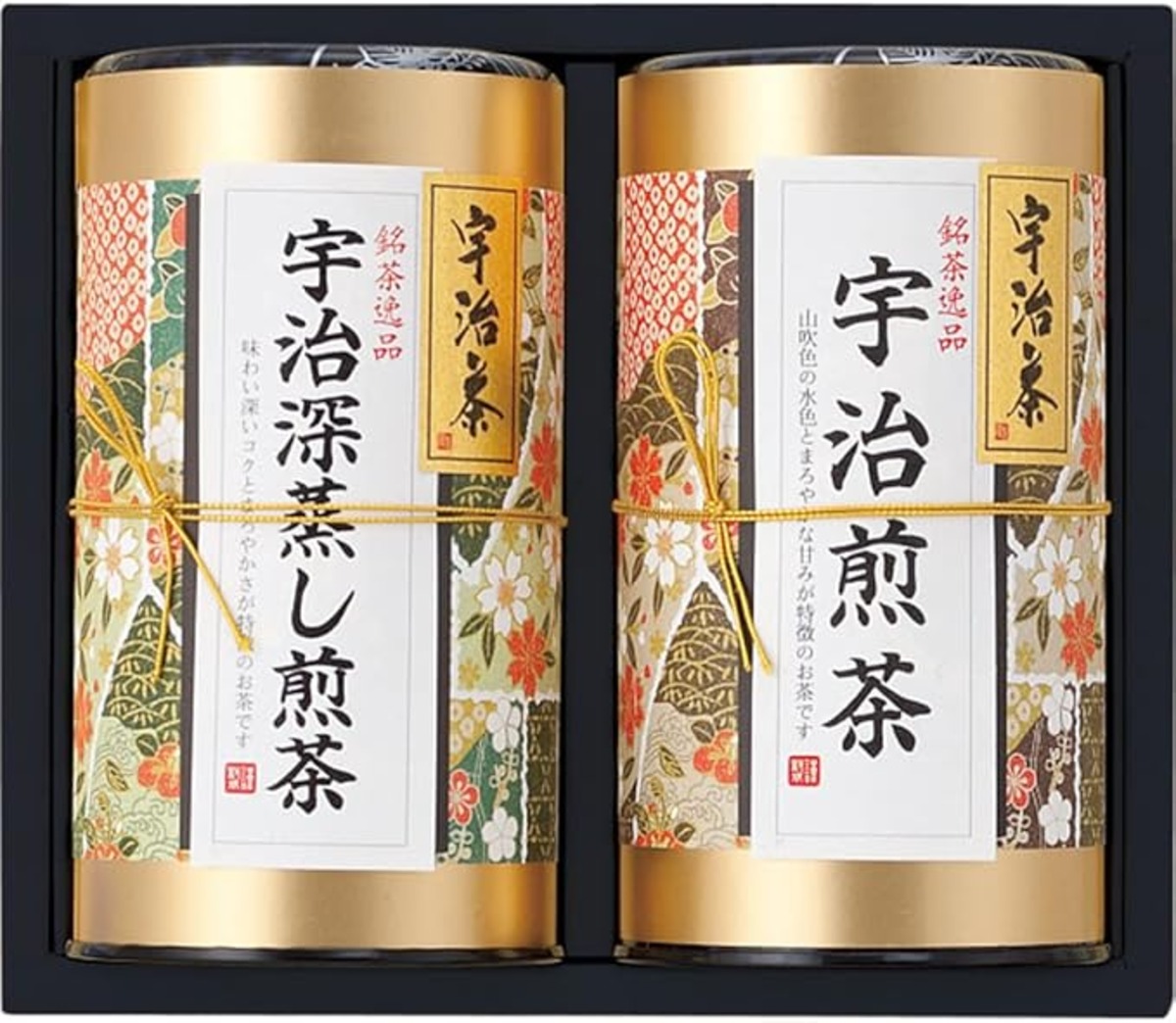 宇治茶 お茶 緑茶 芳香園製茶 宇治銘茶 詰合せ ギフト セット 人気 香典返し 回忌法要 法事 お供え 贈り物 プレゼント ラッピング済 (HEU-302) a | hero01