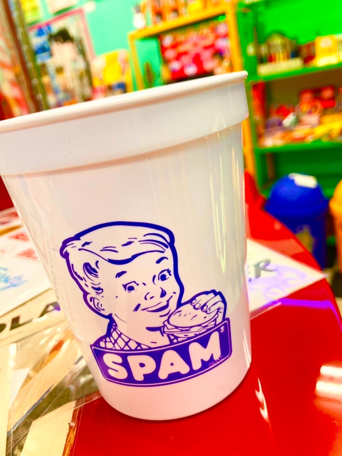 SPAM 16oz CUP 【スパム プラスティックカップ】 | アメリカンヴィンテージSHOP ~ROUTE402~