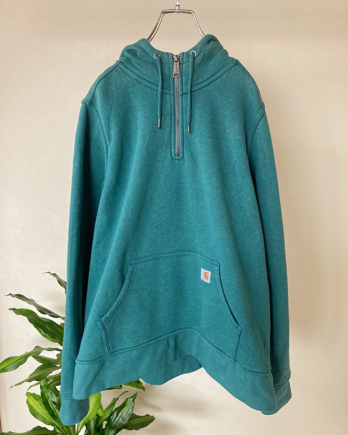 Carhartt half zip up hoody XL 16-18 | yakayaka