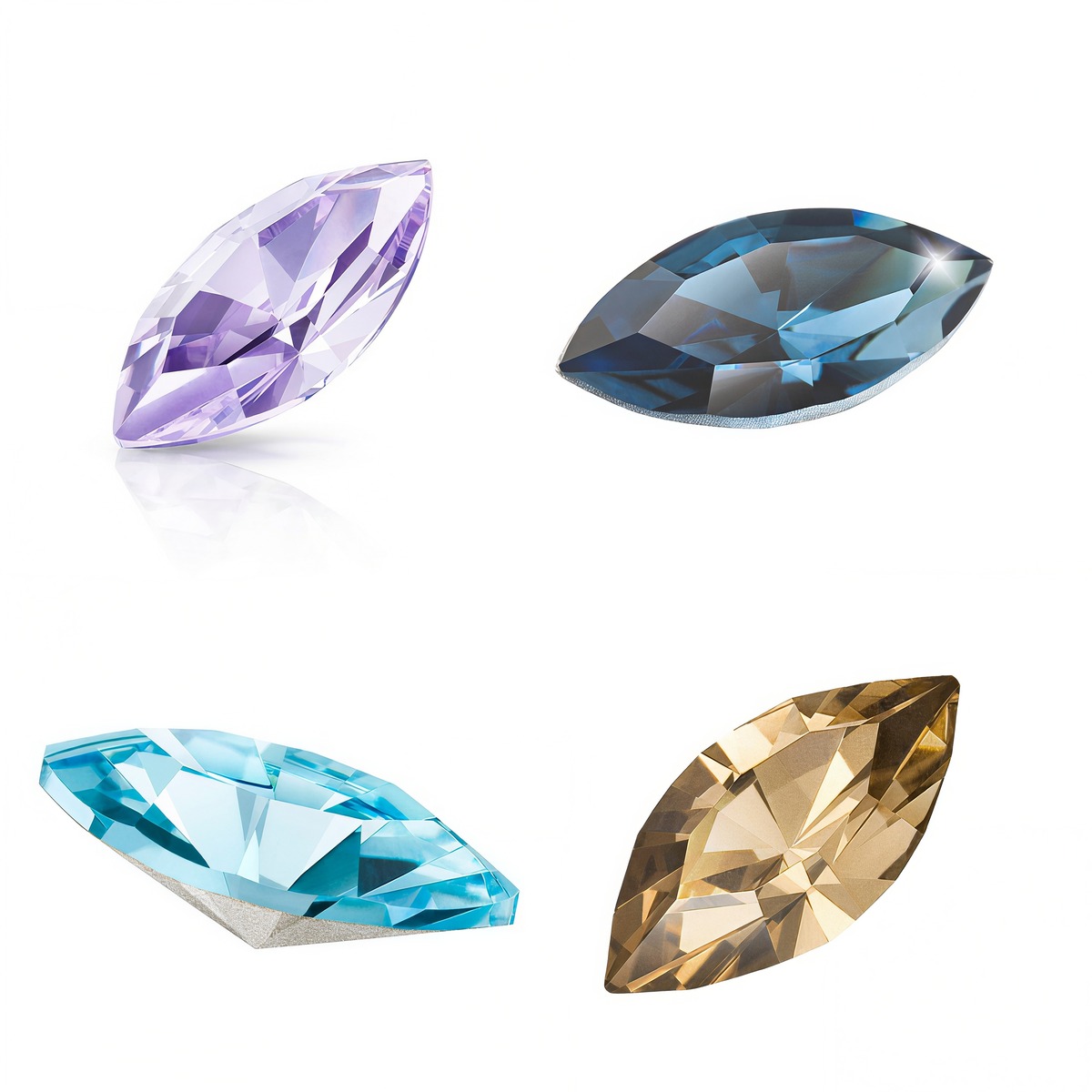 PRECIOSA Navette・10colors 10×5mm | NTOB SHOP
