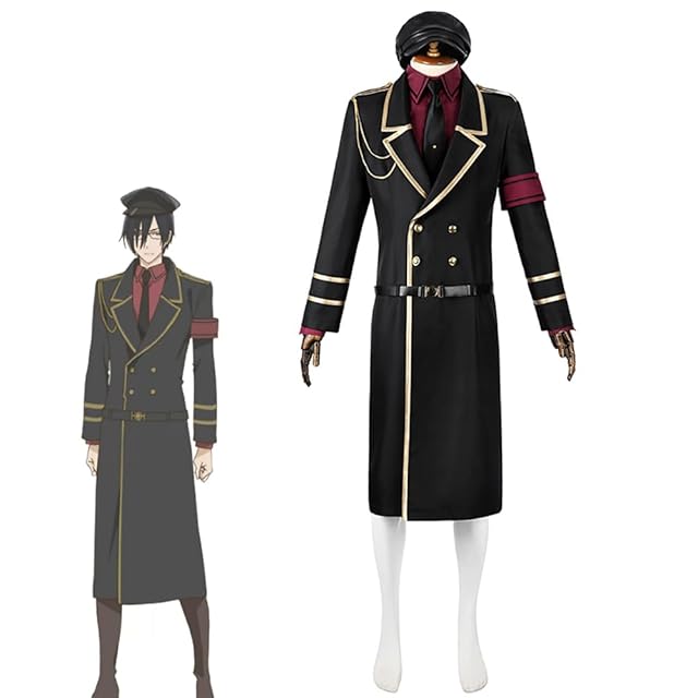 K3238b NORN9 ノルン+ノネット 二条朔也 風 コスプレ衣装+ウィッグ