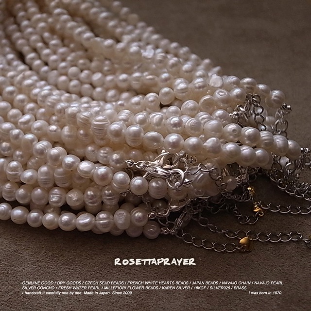 PEARL NECKLACE 40 | ROSETTAPRAYER