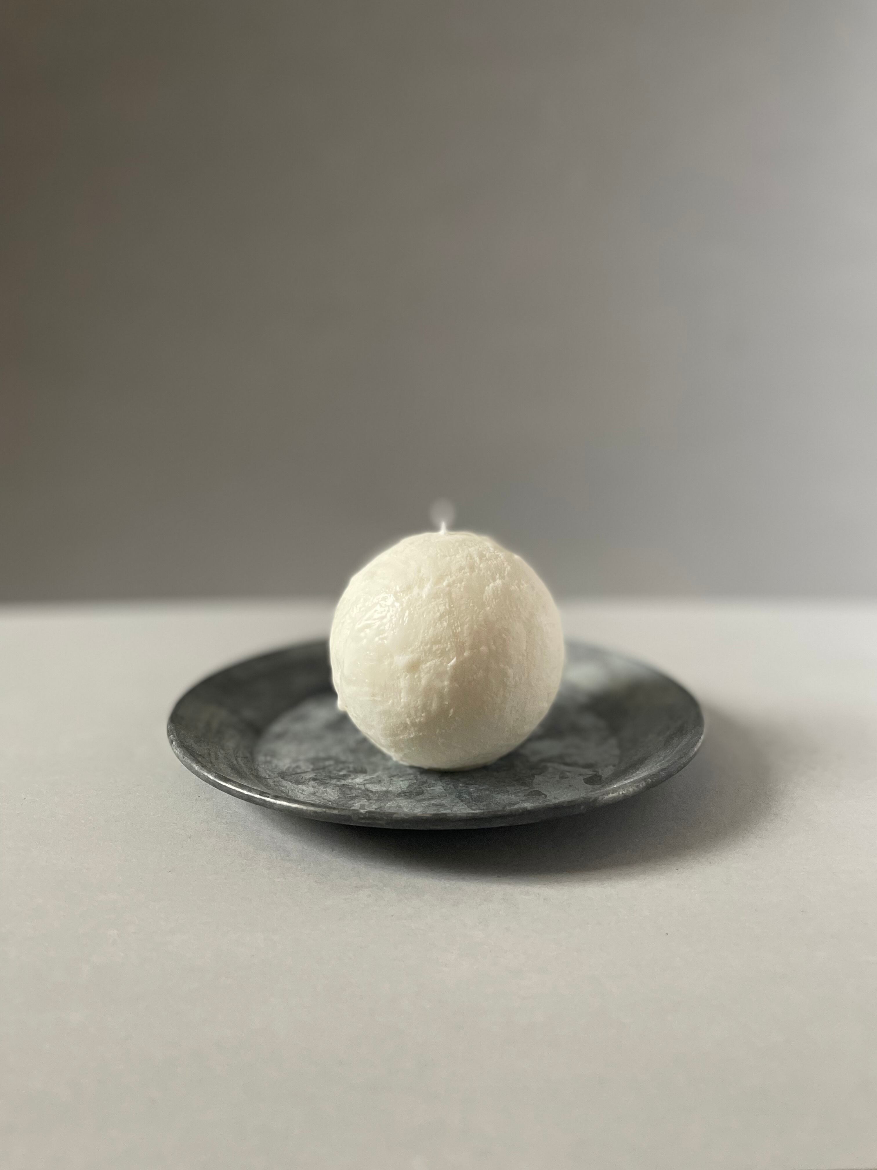 small maru candle -simple- | dotSow