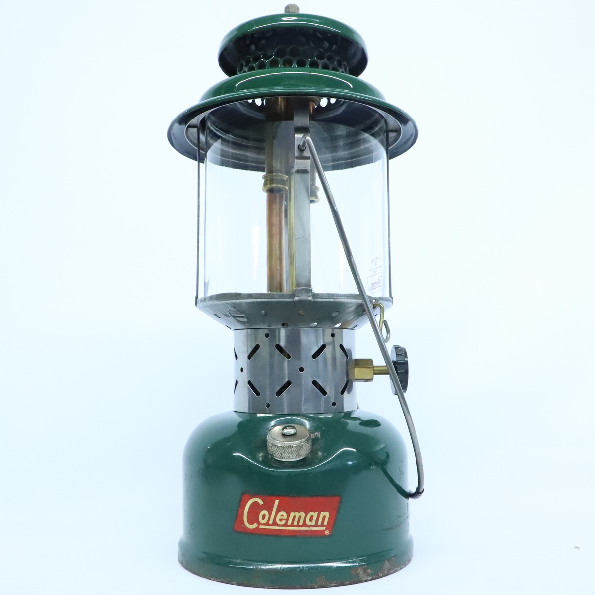 220E 58年5月 オリーブグリーン ヴィンテージランタン Coleman(コールマン) ランプ | Meets Answer(ミーツアンサー)