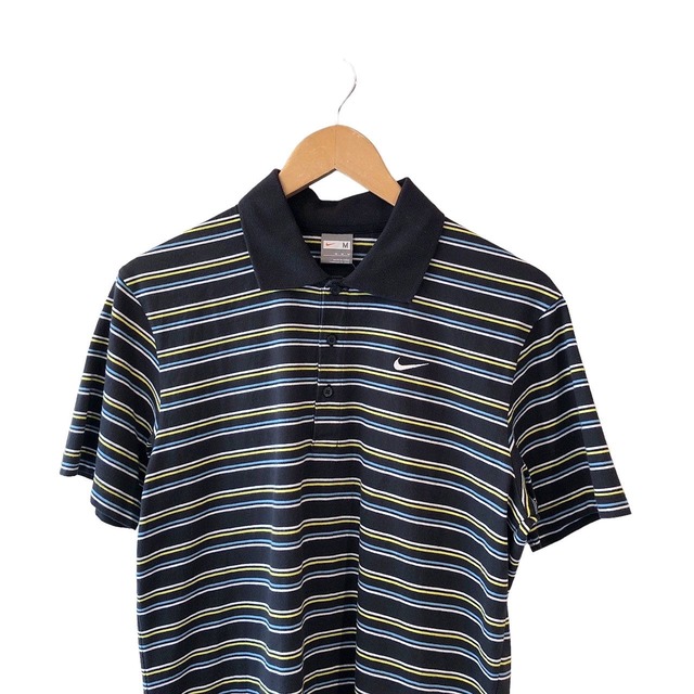 "NIKE" Border cotton design S/S polo | Kissmet