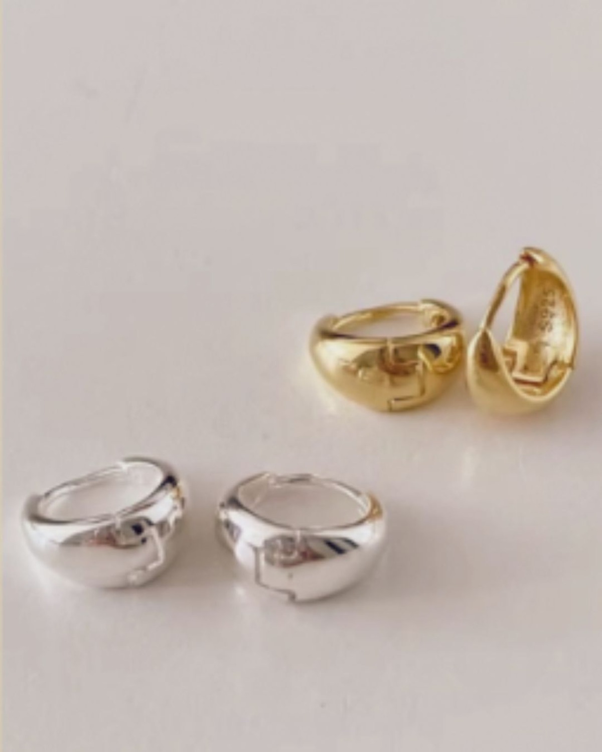 Droplet Hoop Earrings | anmay