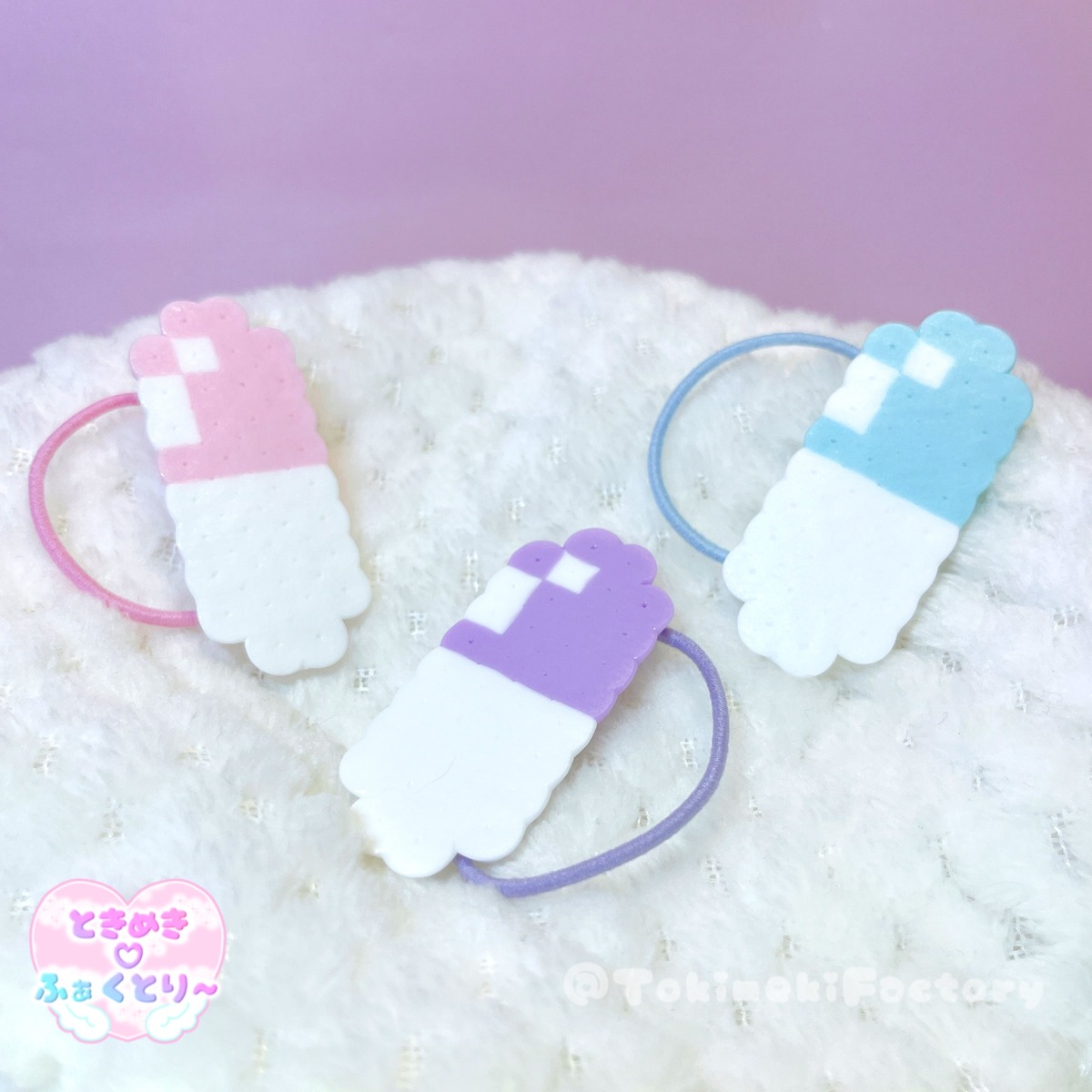 ビッグおくすりヘアゴム | ときめき♡ふぁくとり〜 Tokimeki♡Factory