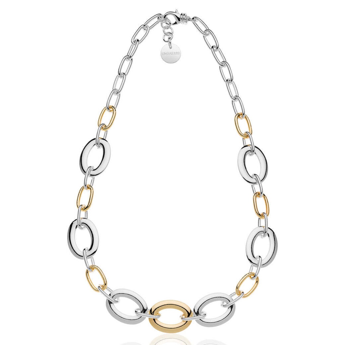 1AR(ワンエーアール) コンビカラーデザインネックレス A26992 | ELFIN