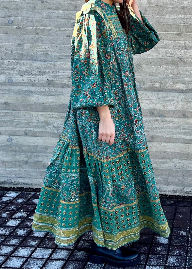 Green Frilly Dress | asyik