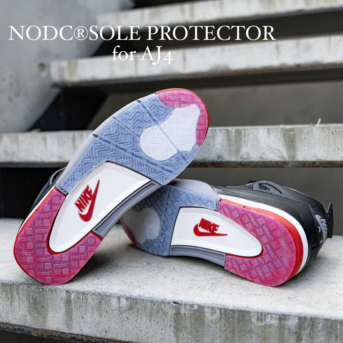 NODC® SOLE PROTECTOR for AJ4 renewal | NODC®SHOELACES