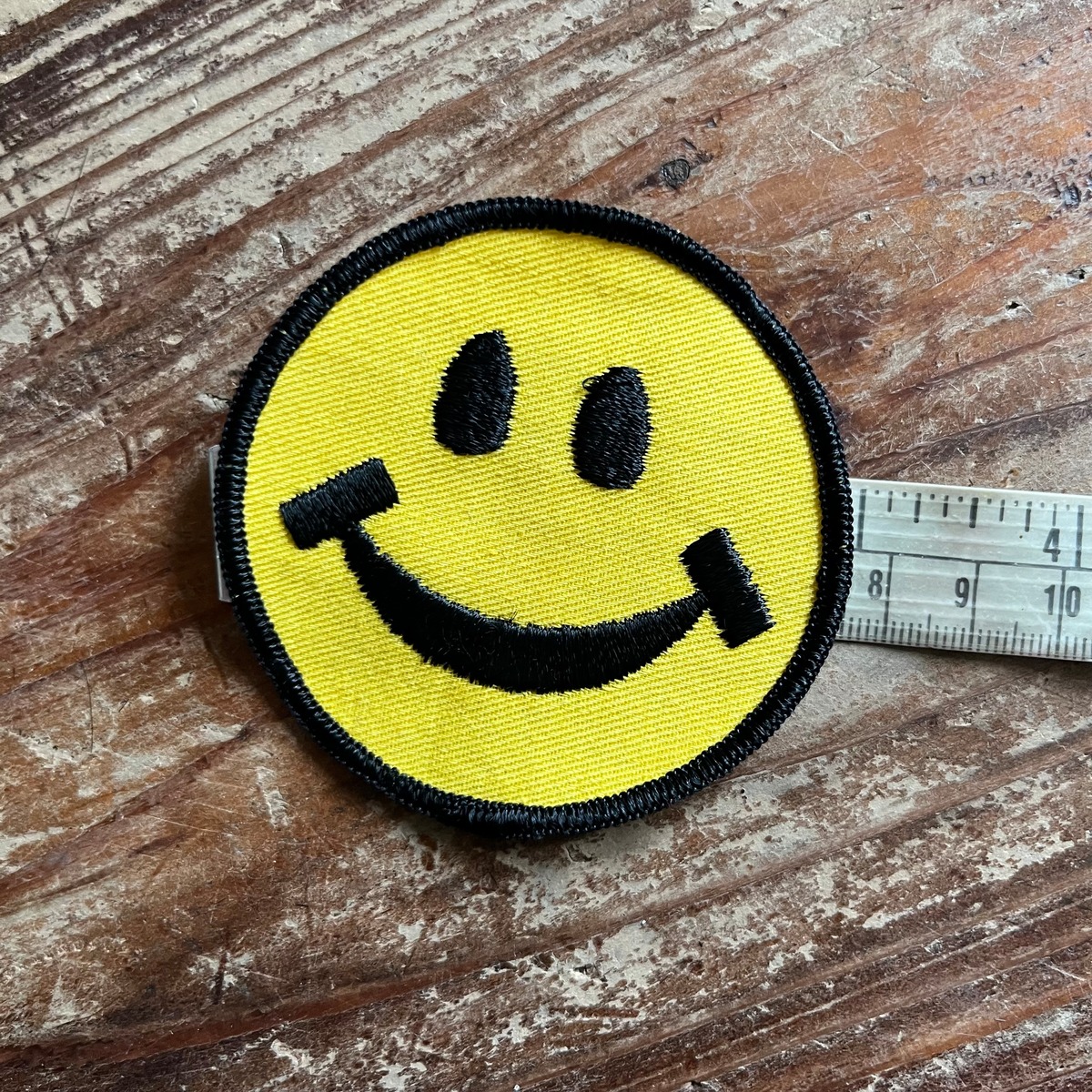 Late 1970's Vintage patch “Smiley face” | Rei-mart