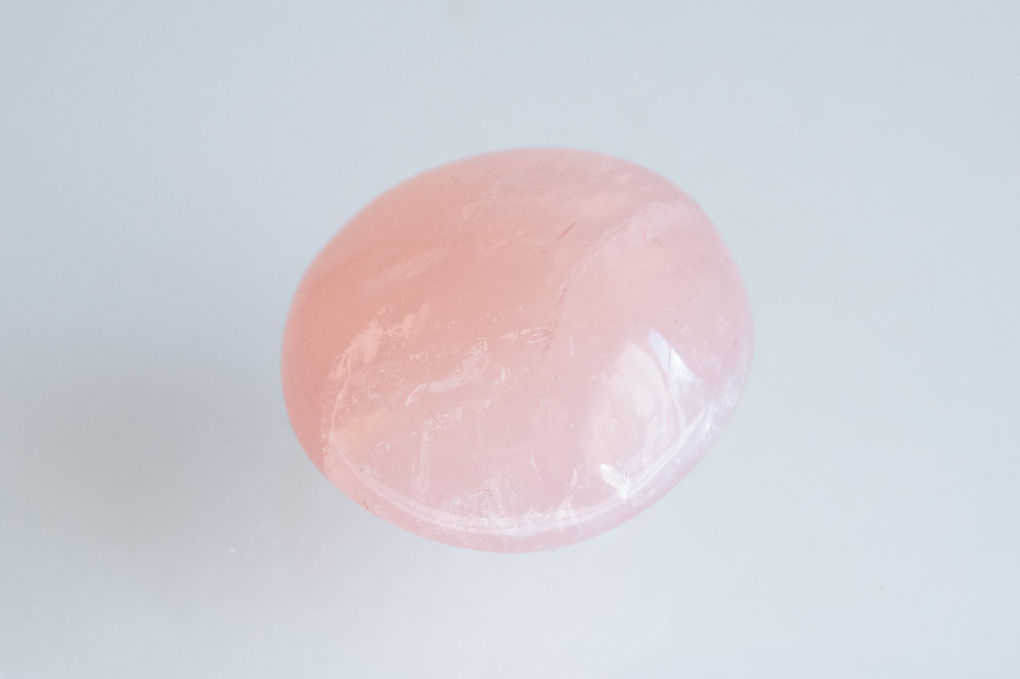 【NEW】Deep rose quartz palm stone - ディープローズクオーツ | Pay ID