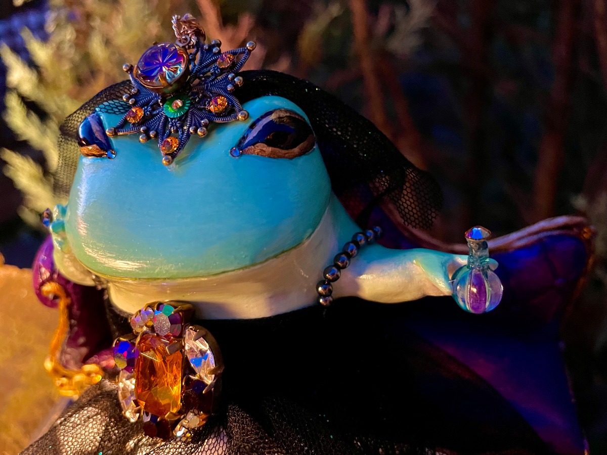Mysterious lady frog | kagaminosei