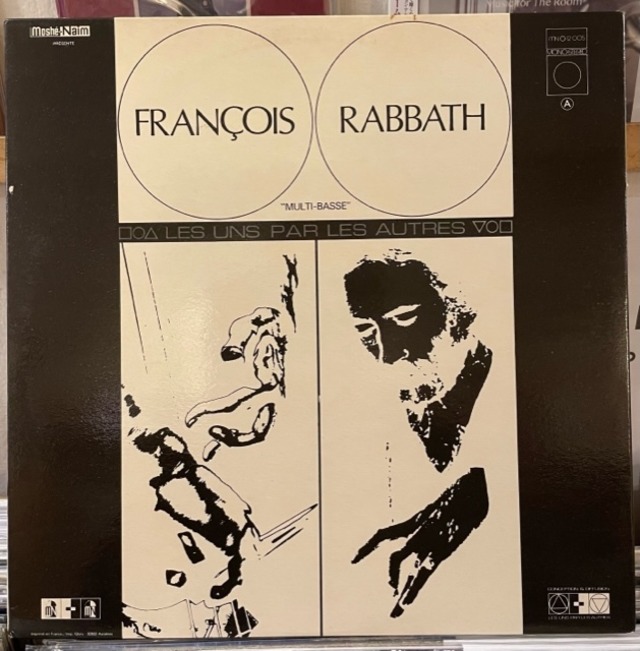 FRANCOIS RABBATH "MULTI BASSE" LP | EAD RECORD