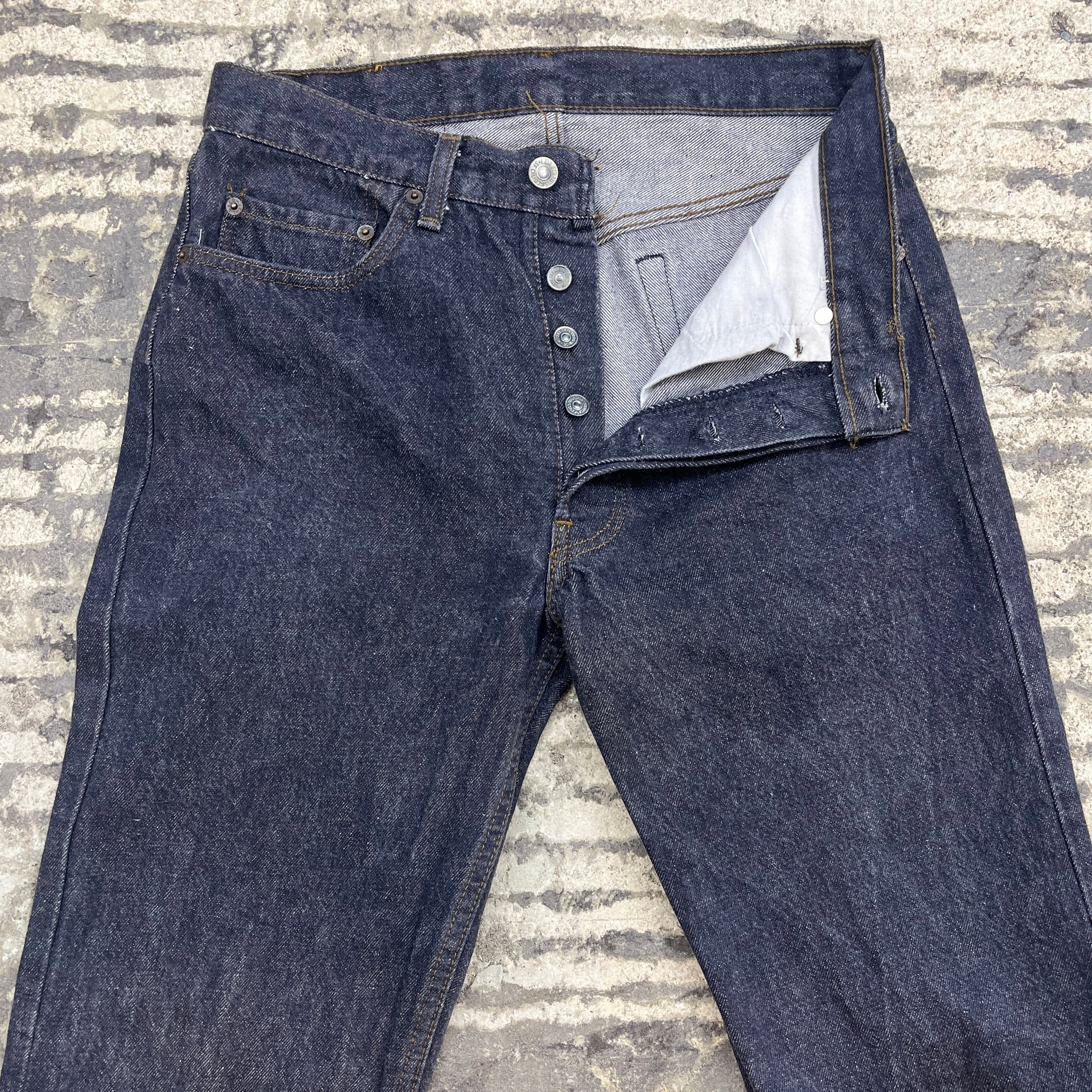 80s Levi's 501 Black Denim Pants 80年代 リーバイス 先染め 80s Levi's 501 Black Denim Pants 80年代 リーバイス 先染め