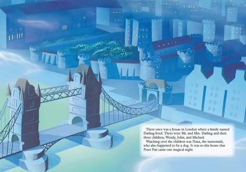 Disney Peter Pan (Disney Die-Cut Classics) | the little bookshop tokyo