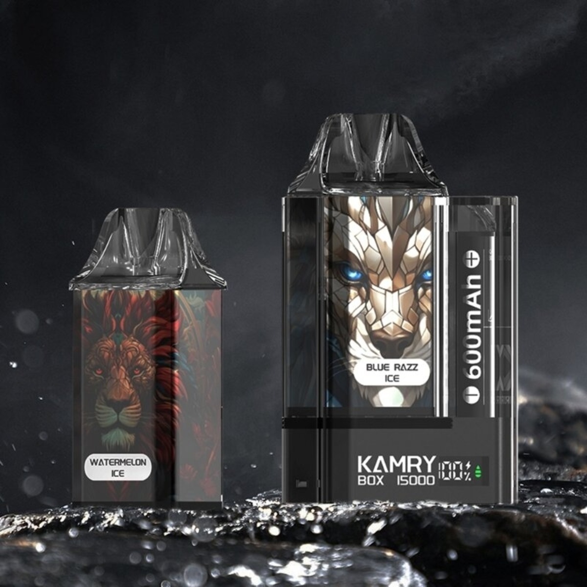 Kamry Box 15000【送料無料】【正規品】【カラー各種】【TYPE-C 充電可】【MAX 15000 puffs】【MESH ...