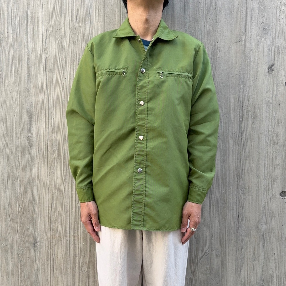 70’s Vintage “BRIARCLIFF” Nylon Coach Shirt Jacket | 放課後の思い出