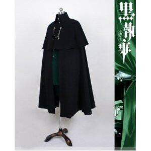 K084 黒執事 シエル・ファントムハイム 外出礼服マント付きコスプレ