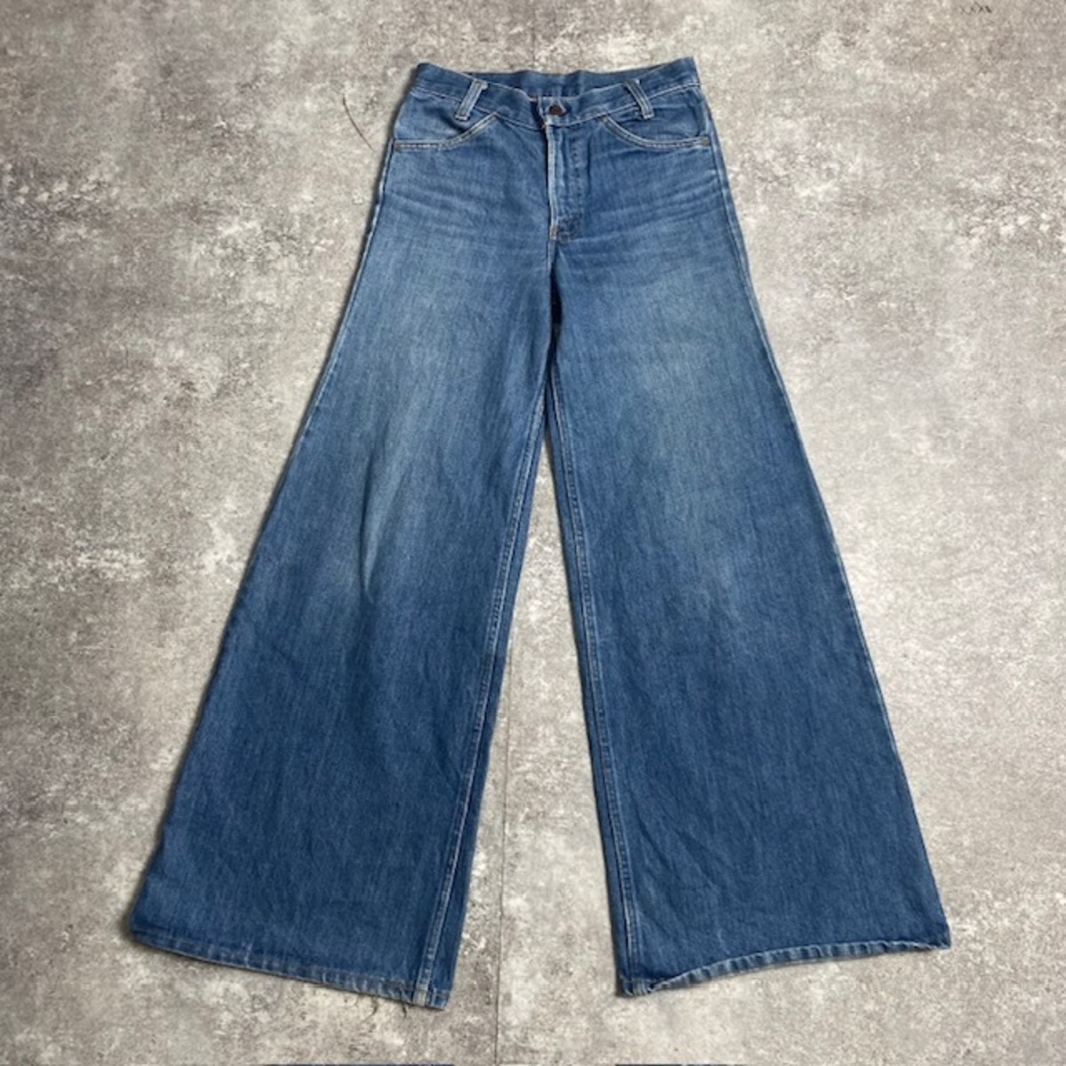 70's Levi's 782 STUDENT デニムバギーパンツ W28 リーバイス 刻印6 SCOVILL オレンジタブ ヴィンテージ ...