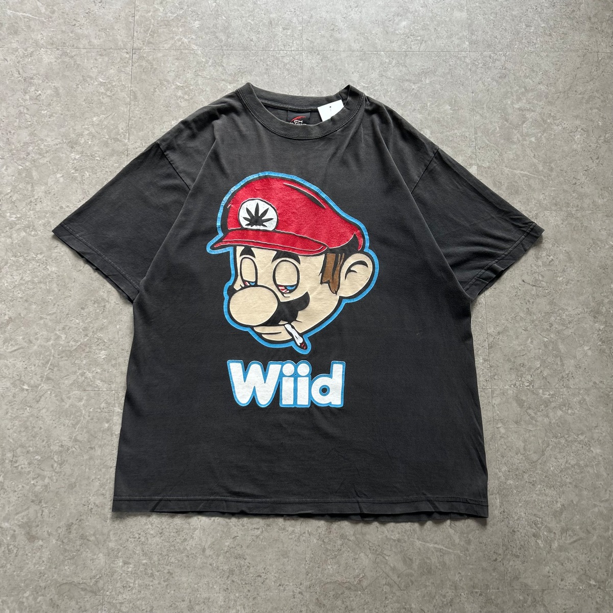 00s Mario parody " Wiid " T-shirt【仙台店】 | What’z up