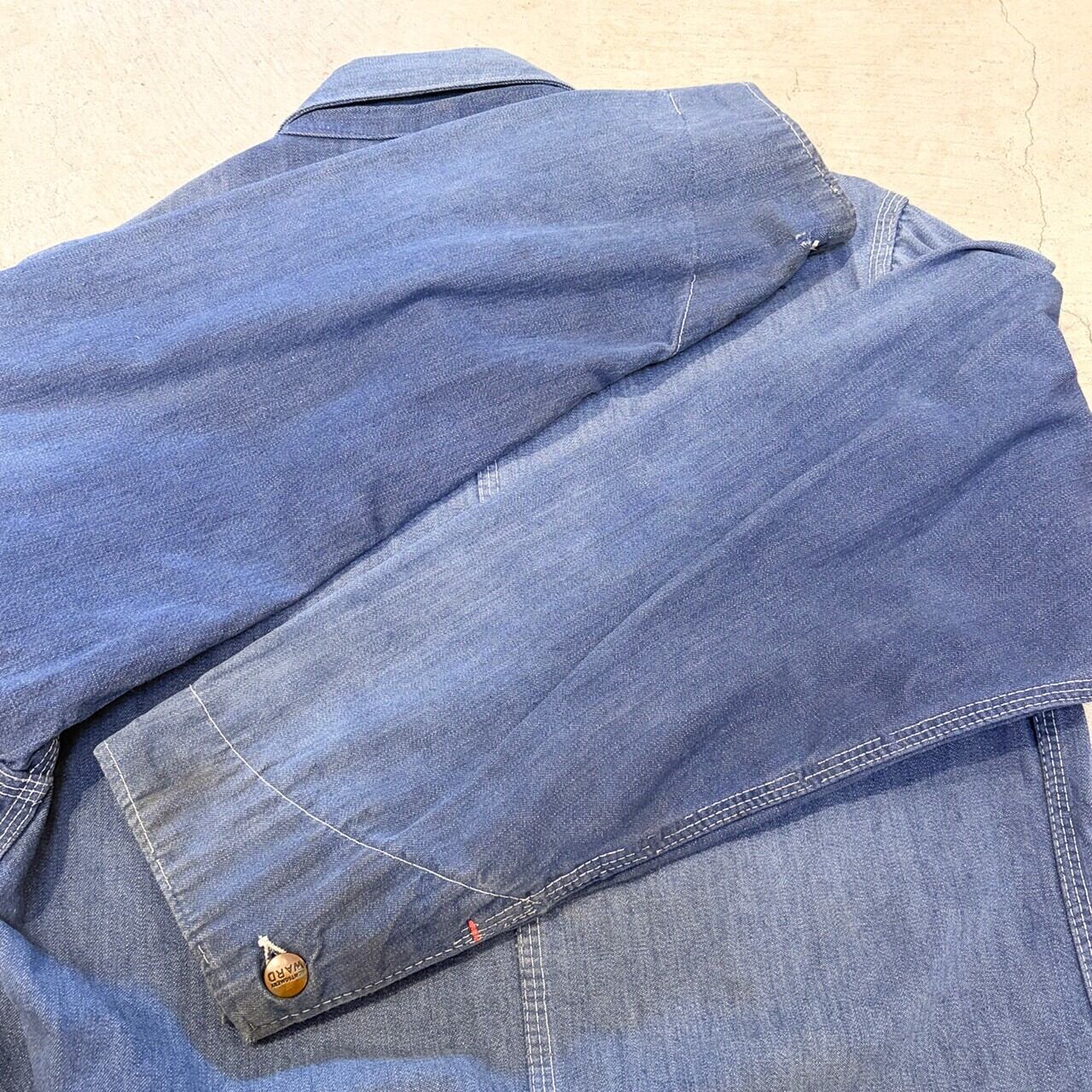 1970s MONGOMERY WARD COVERALL VAT DYE FADE | safarionline