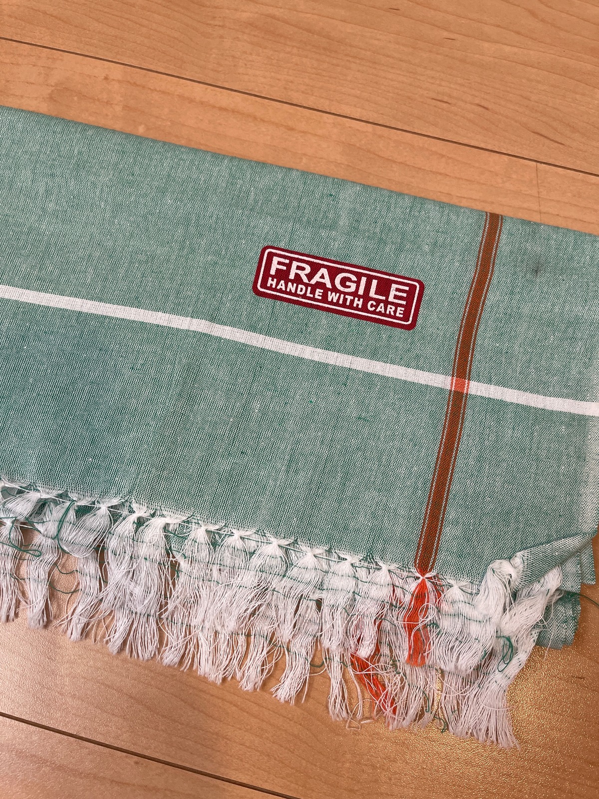 Green color / Orange line ⑯ | FRAGILE