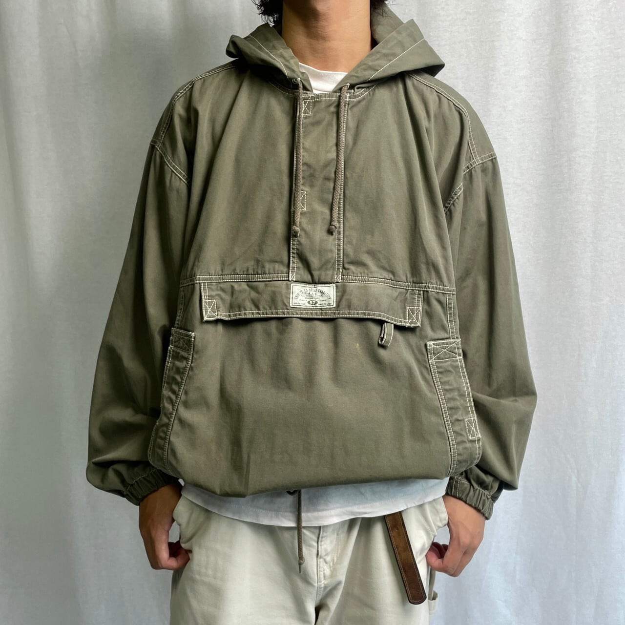 mont-bell パウダーランドパーカ ネイビーサイズL ゴアテックス90s OLDGAP オールドギャップ アノラックパーカー コットン L レア