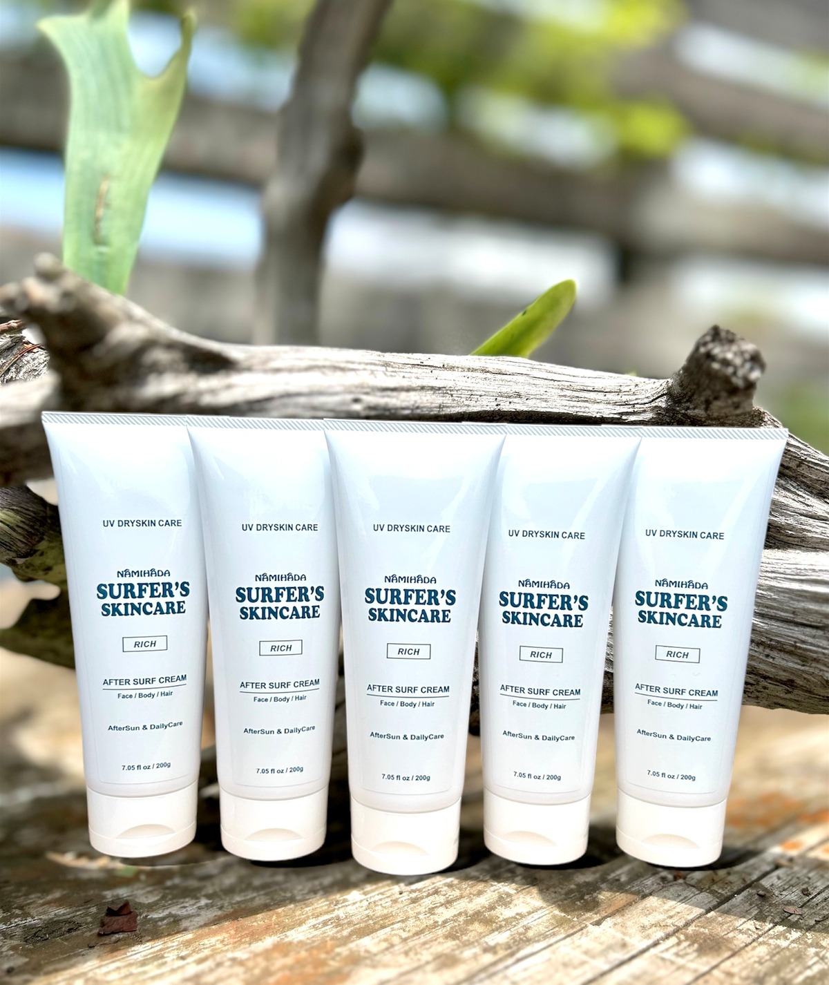 【お得なセット】【送料無料】AFTER SURF CREAM 【RICH】200g 5本セット | NAMIHADA