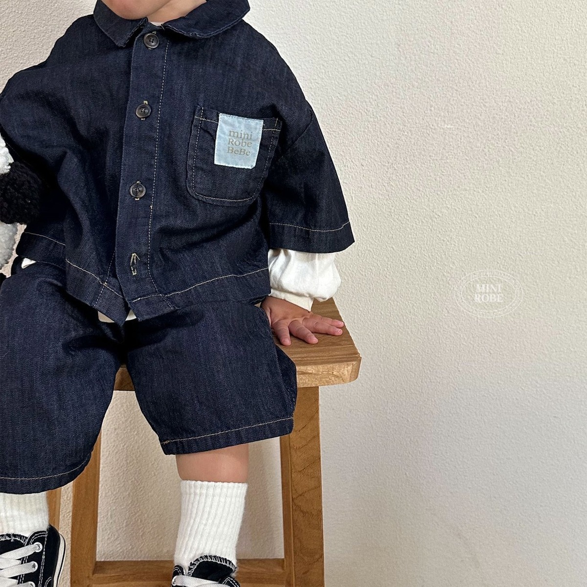 【即納】 minirobe vintage shirt ② min_t_3 | digreen kids＆minirobe bebe Japan
