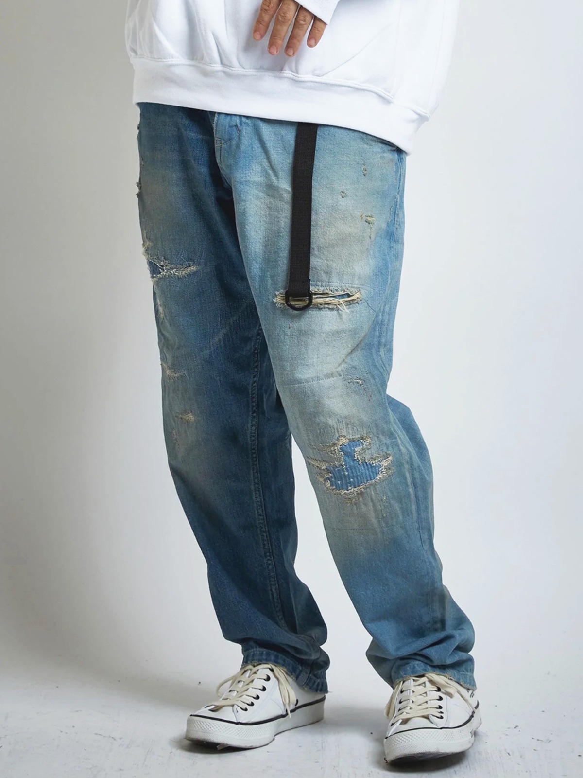 EGO TRIPPING (エゴトリッピング) NERD DENIM 3rd -REMAKE- ナードデニムサードリメイク / CRAZY ...