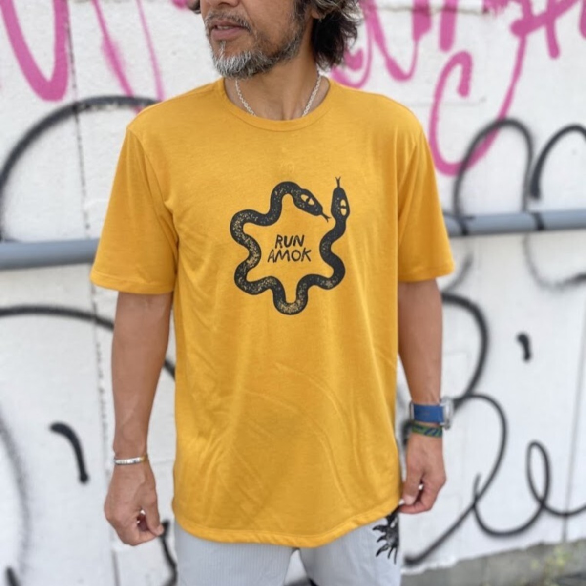 RUN AMOK / MATHIS CORE SS (SUNBURST) | 道がまっすぐ