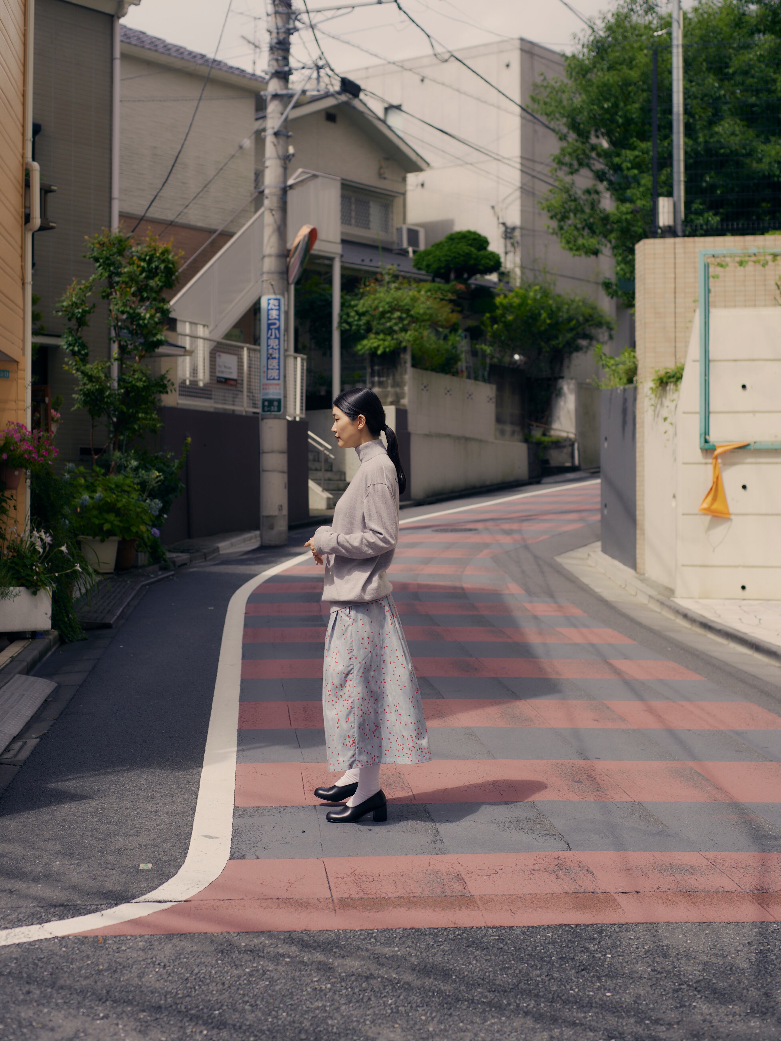 ★Falling Moon Skirts 落下する月柄 スカート | TOKITUGI SHOP