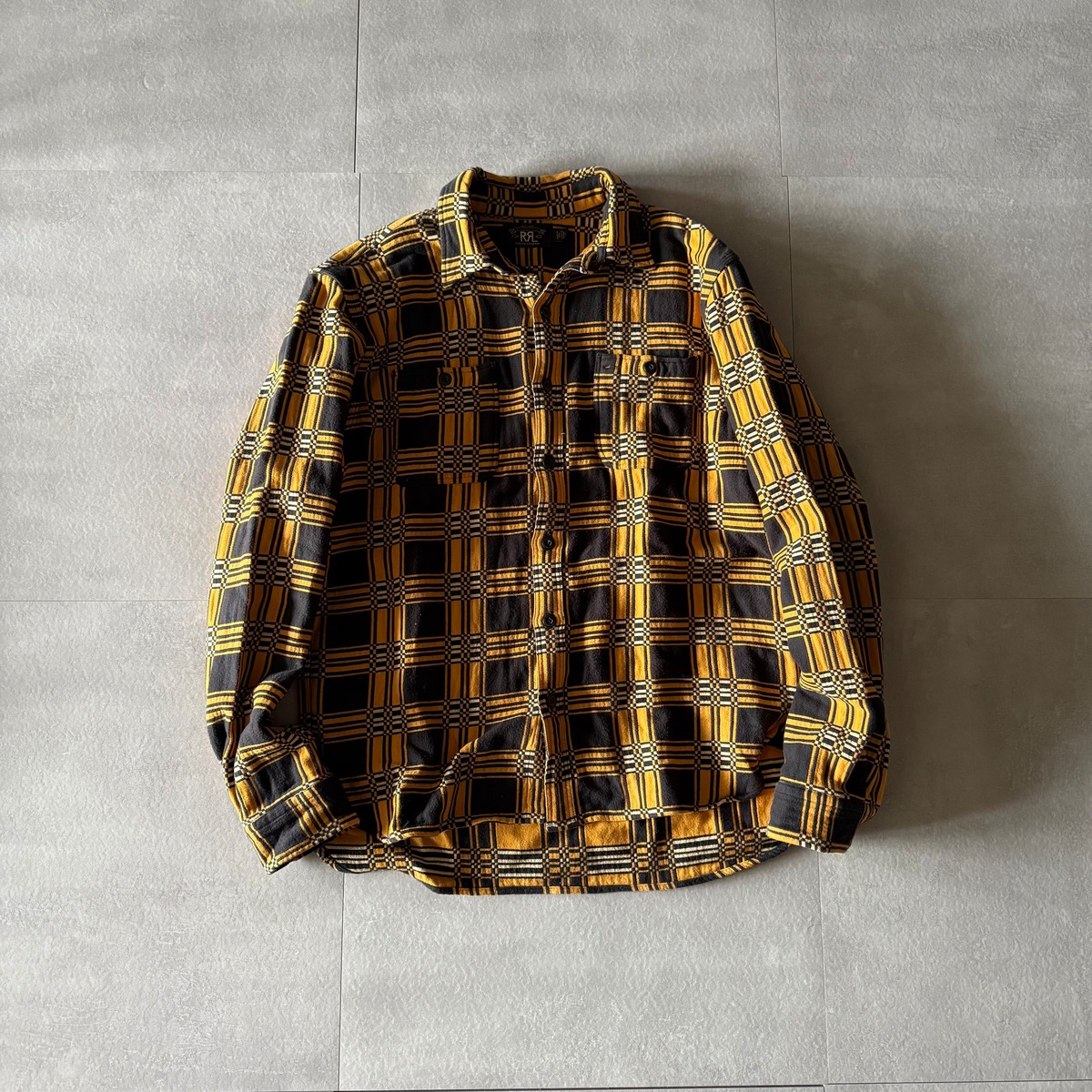 RRL Ralph Lauren heavy flannel shirt | Pheasant