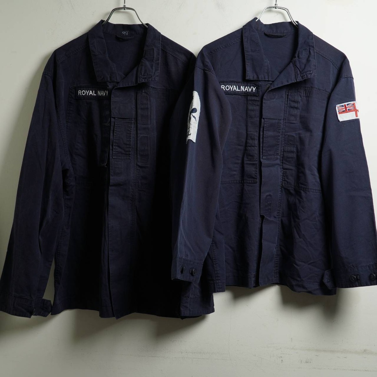 British Military Royal Navy Combat Jacket | AMICI used vintage clothing ...