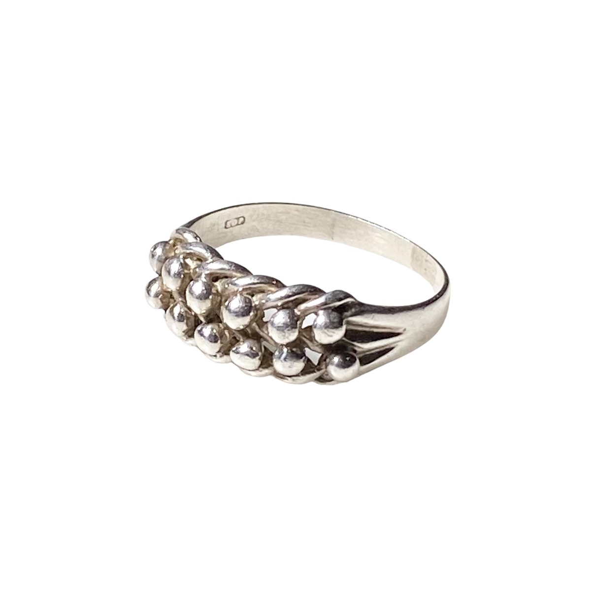 vintage c1980 silver “Keeper” ring | NOIR ONLINE
