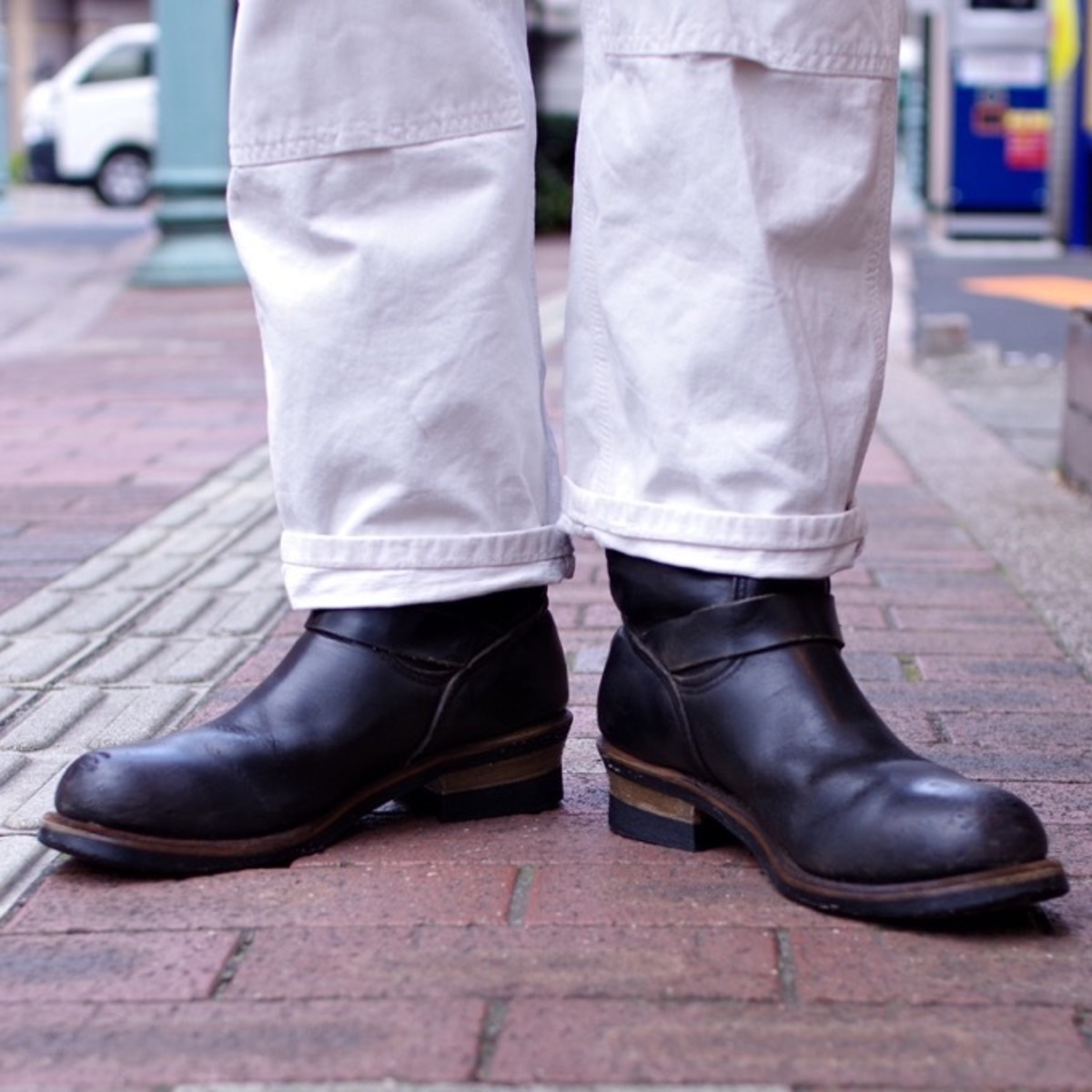 1990s Red Wing 2268 Engineer Boots 9 1/2 D !! / PT91 茶芯？レッドウィング エンジニア ...