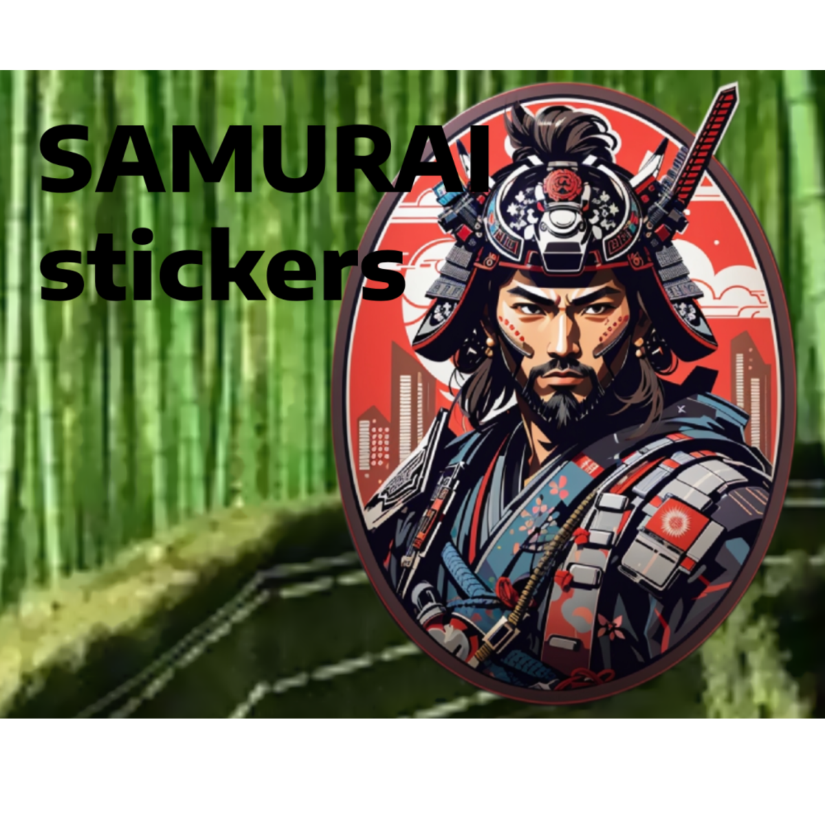 SAMURAI stickers | Tetoshop