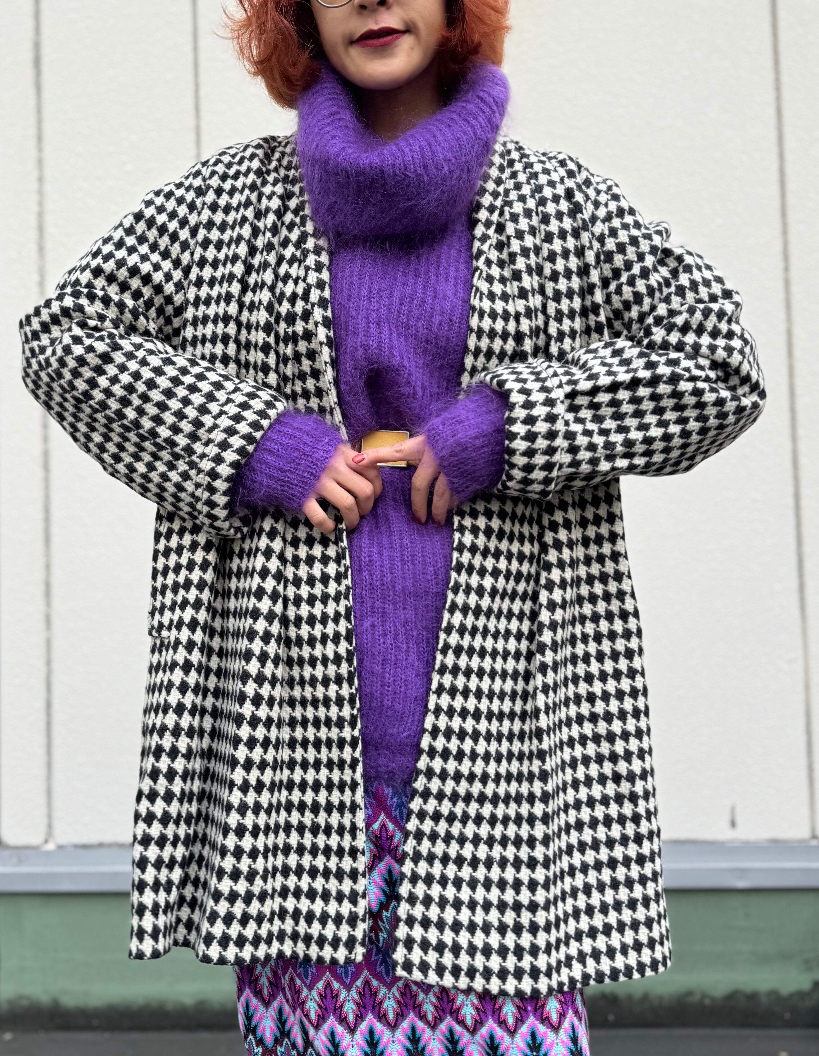 US 80s Checker Coat 354 | Pay ID