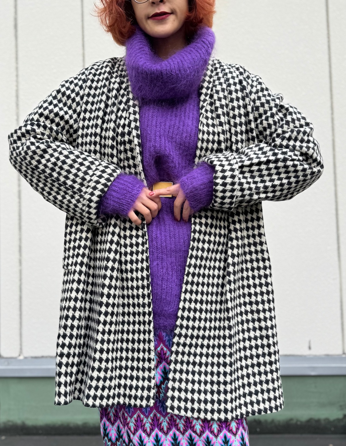 US 80s Checker Coat 354 | channuosaka