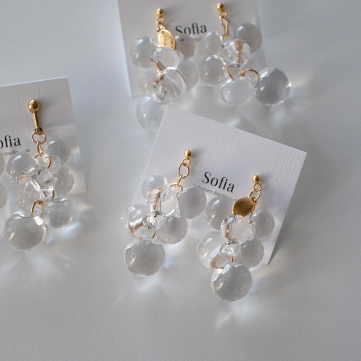 bubble bubble pierce / earring (e0468) | Sofia