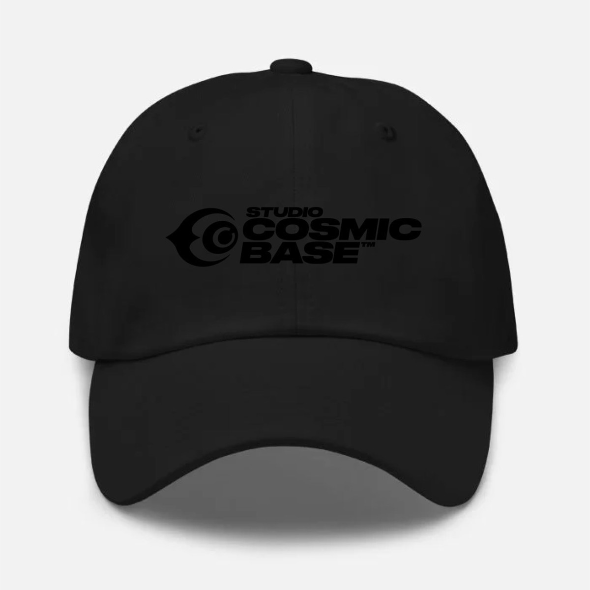 “STUDIO COSMIC BASE”Cap ブラック×ブラック | COSMIC NOTES