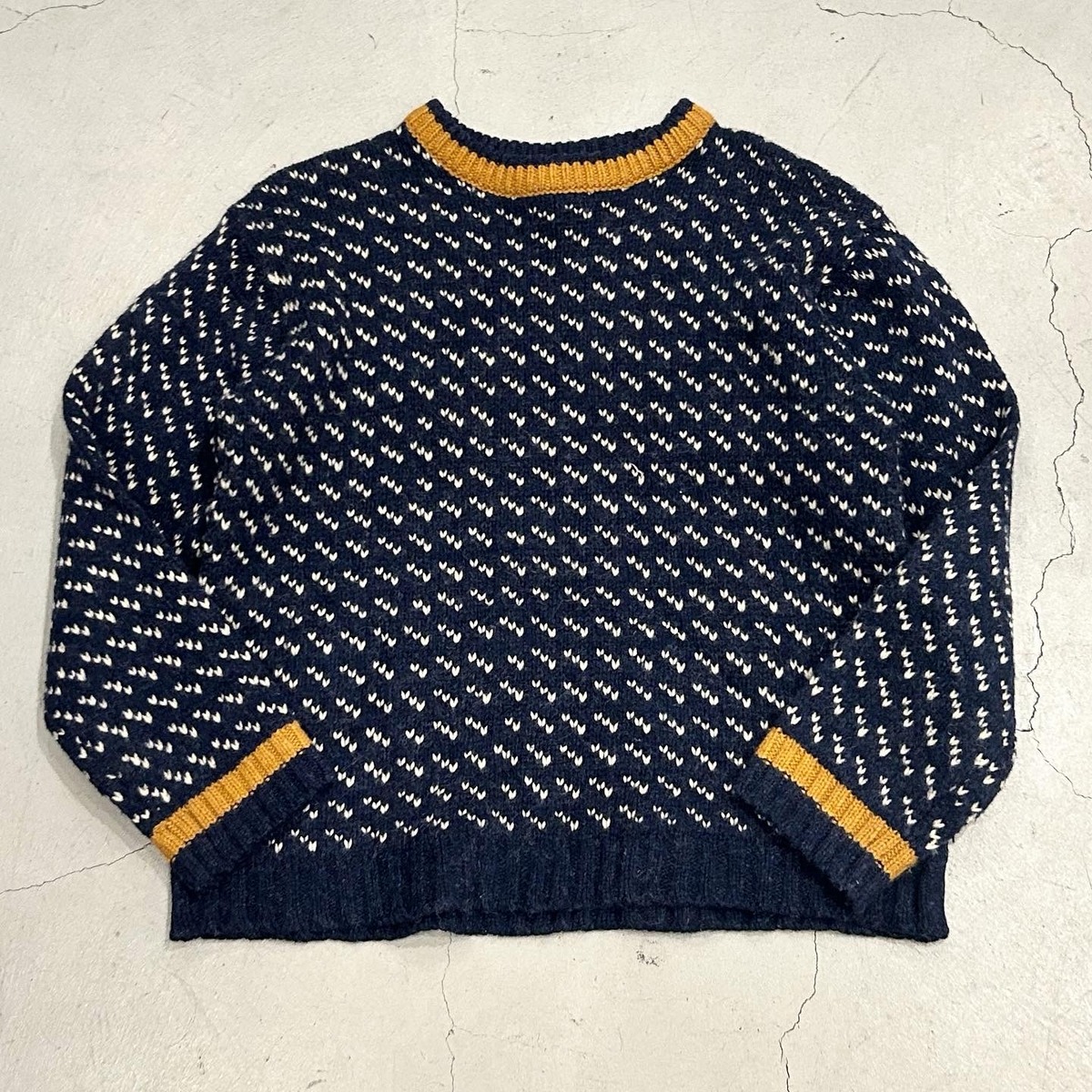 〜00s FREE PEOPLE birds eye wool knit【高円寺店】 | What’z up