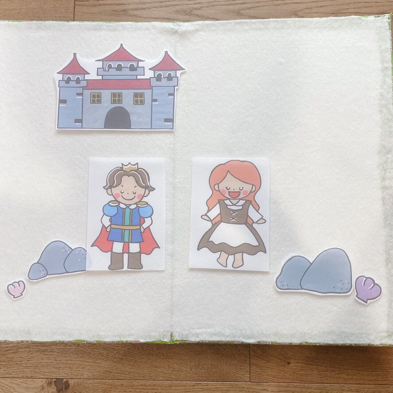 人魚姫 パネルシアター お話 童話 台本つき 3〜5歳向け | パネルシアター・スケッチブック 保育用品販売 risugumi