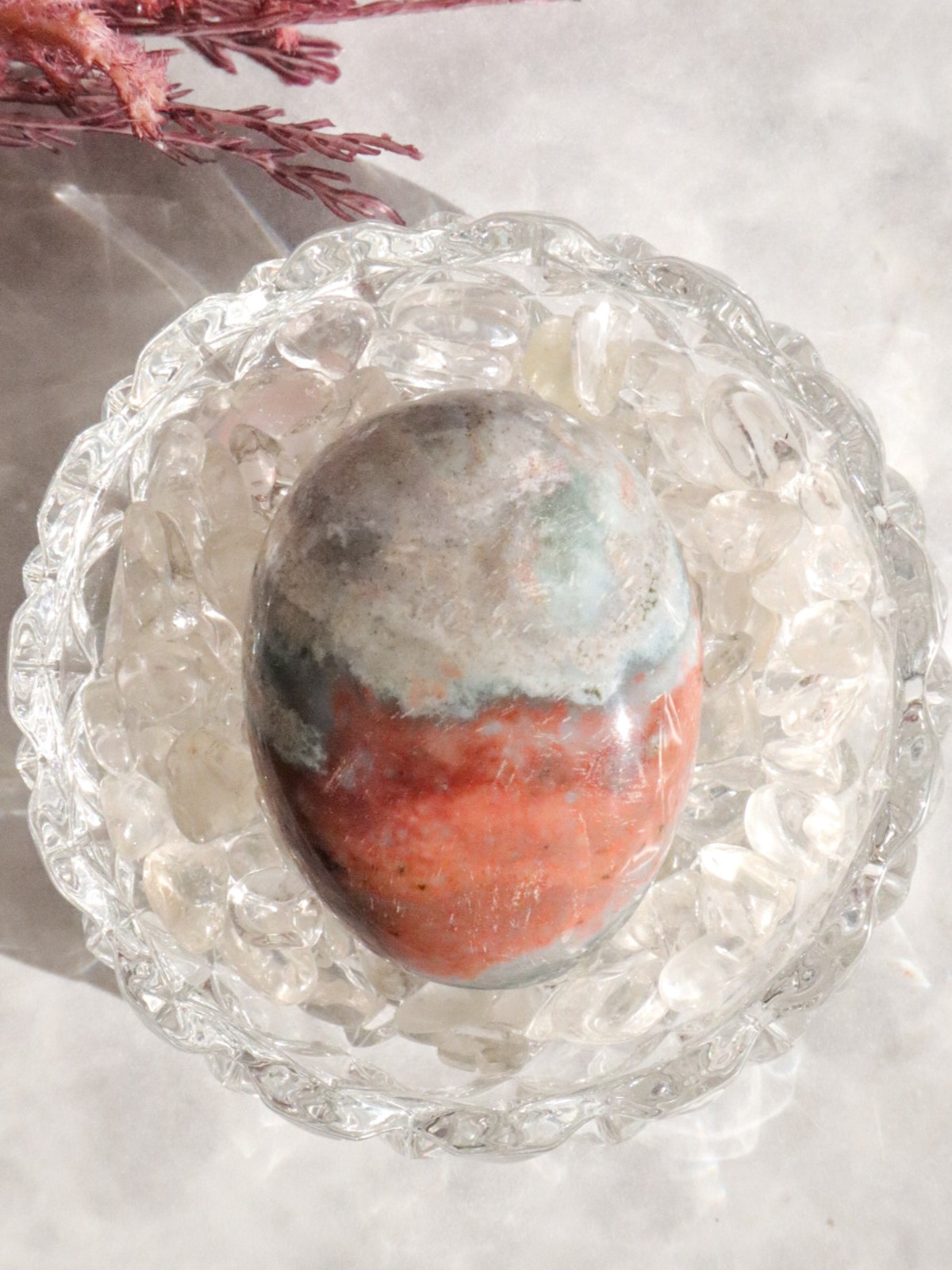 Ocean Jasper☆palmstone【c】 | ☆Rami di Luce☆