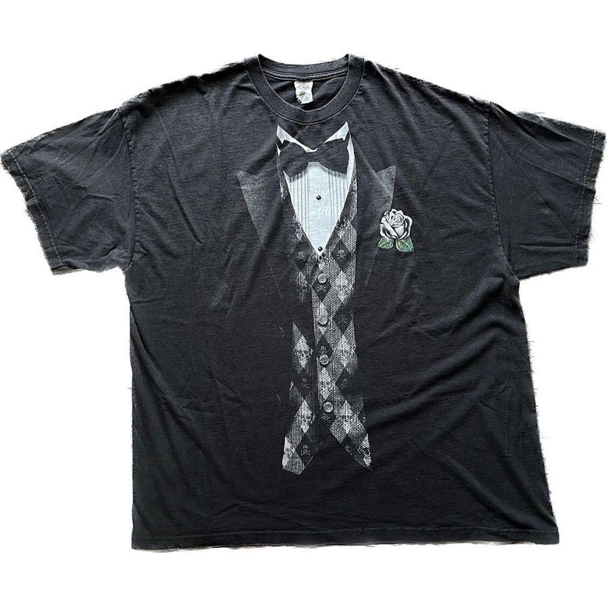 00s Tuxedo Print Tee | PIXIE