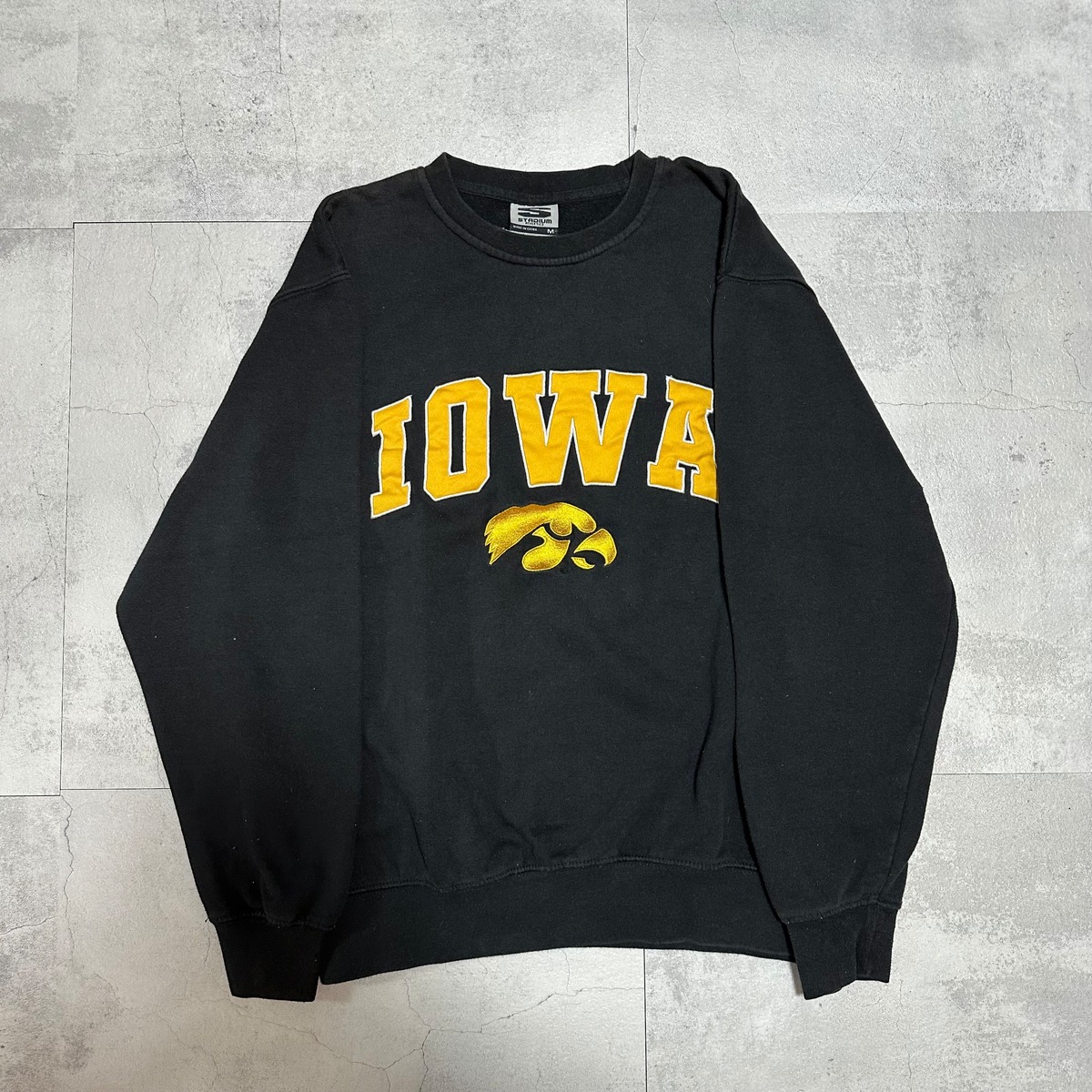 【Vintage】Sweat “IOWA” | crest base